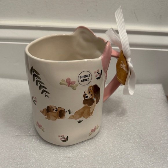 Rae Dunn | Dining | Rae Dunn X Disney Lady And The Tramp Puppy Love Mug ...